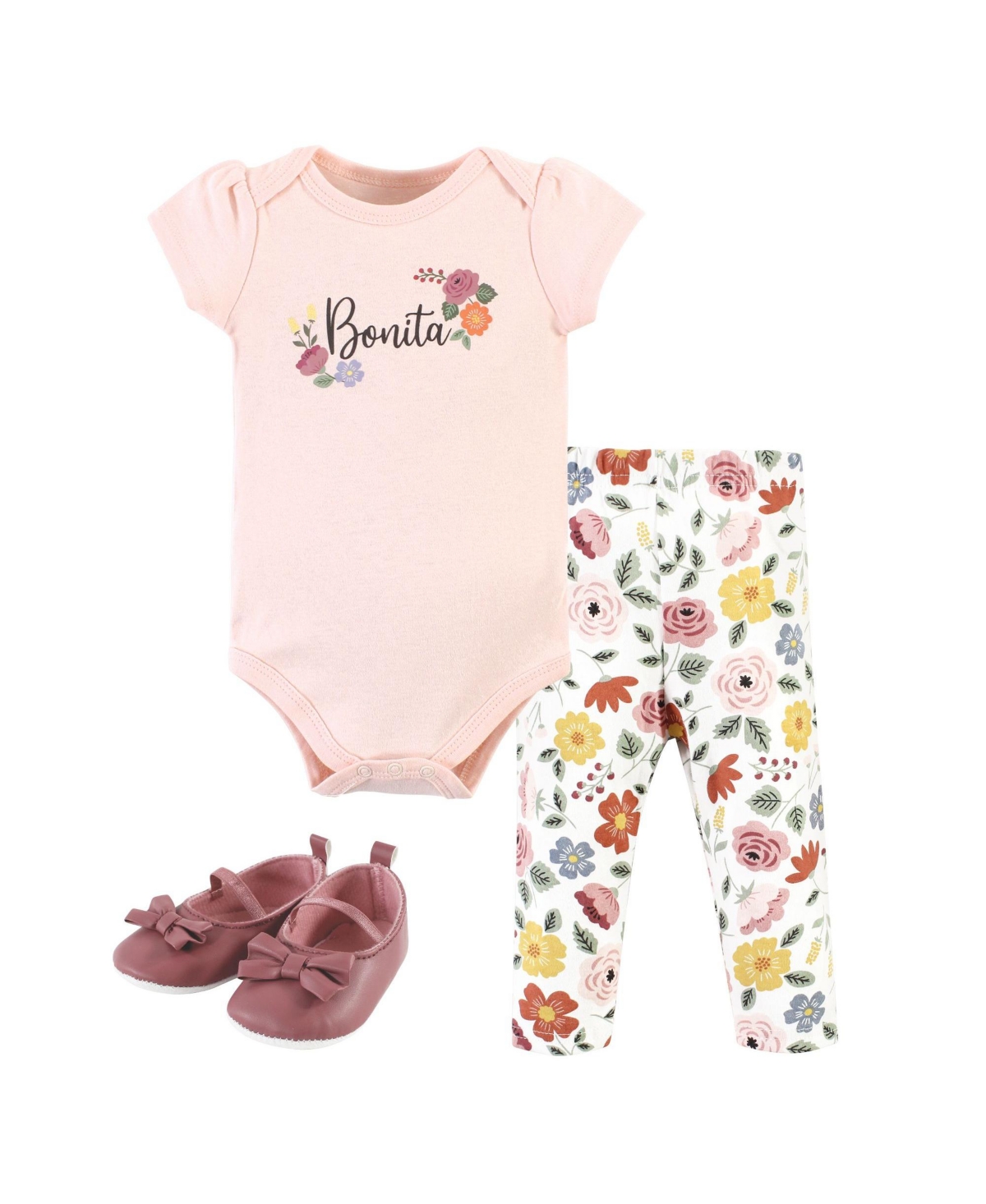 Click here for Hudson Baby Baby Girls Hudson Cotton Bodysuit  Pan... prices