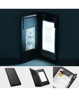 Yescom LED Check Presenter Magnetic Clamp for Receipts Card Pocket ...