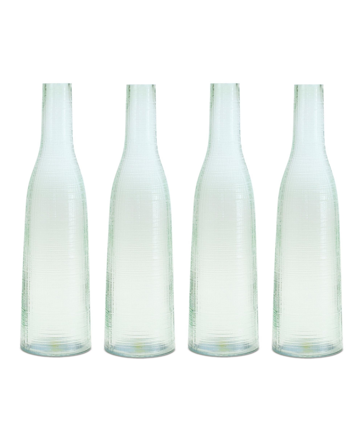 Click here for Slickblue Stylish Green Glass Bottle Vases Set of... prices