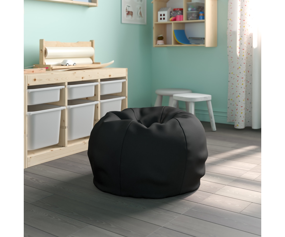 Click here for Small Bean Bag Chair For Kids And Teens - Black prices