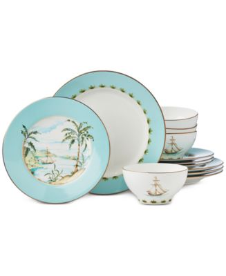 Lenox British Colonial Tradewind 12-Pc. Dinnerware Set, Service for 4 ...