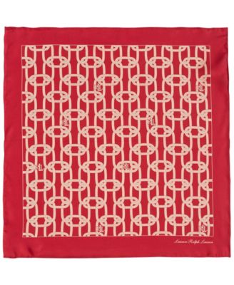 Lauren Ralph Lauren Chain Link Square Scarf - Macy's