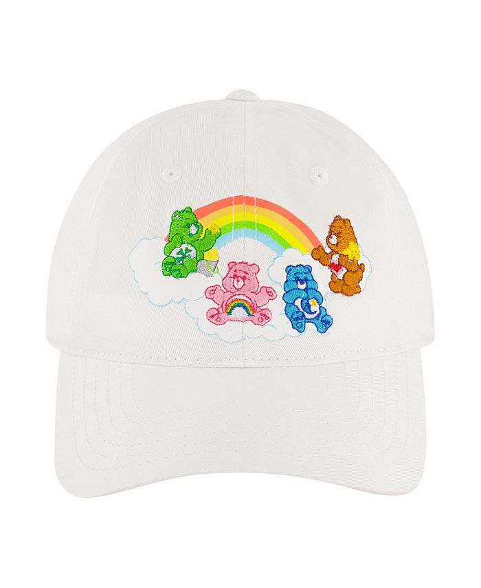Care Bears Classic Group Rainbow Stripes Baseball Cap - Macy's