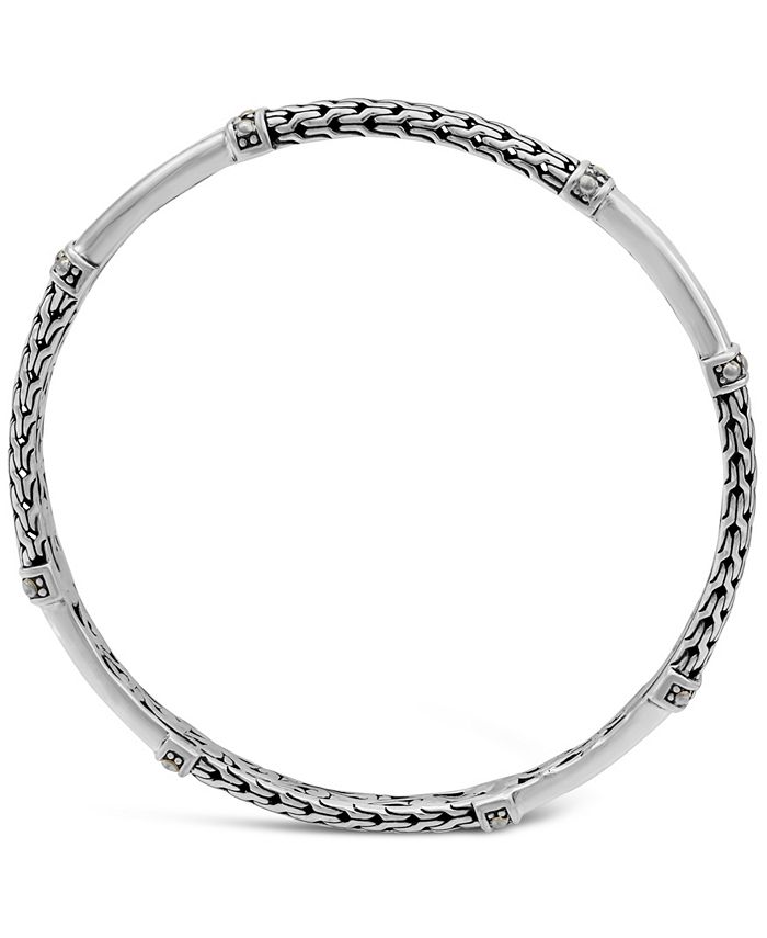 DEVATA Bali Dragon Bone Bangle Bracelet in Sterling Silver - Macy's
