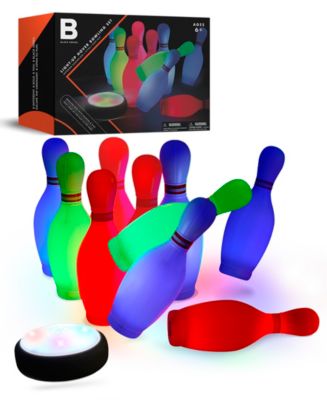 Black Series Light-Up Hover Bowling Set - Macy's