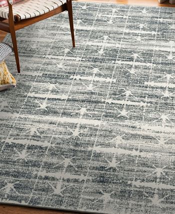 Orian Rugs Orian Riverstone Star Mount 5'3"x7'6" Area Rug - Macy's