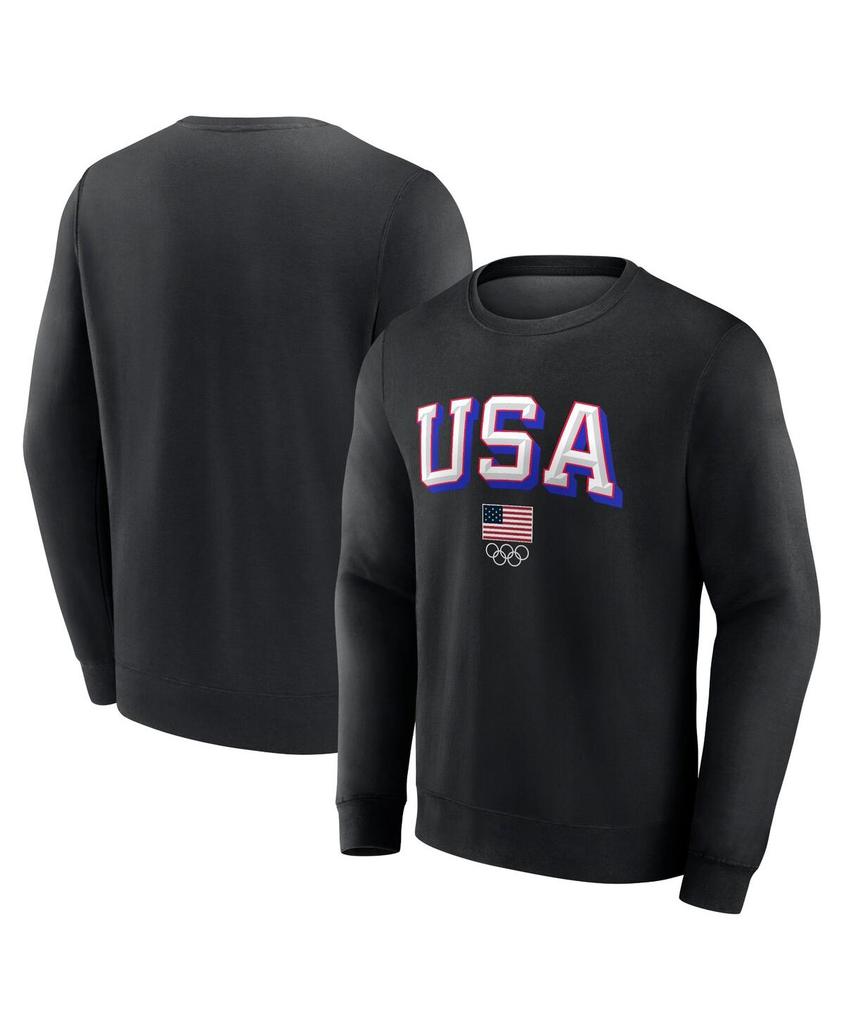 Click here for Fanatics Mens Black Team Usa Logo Victory Pullover... prices