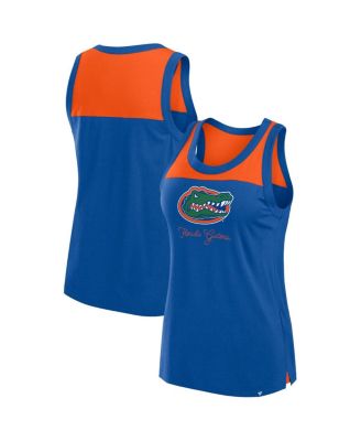 Fanatics Women's Royal Florida Gators Crosley Colorblock Tank Top - Macy's
