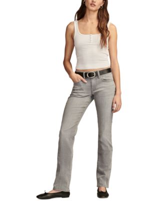 Lucky Brand Women's Mid Rise Sweet Straight Leg Jeans - Macy's