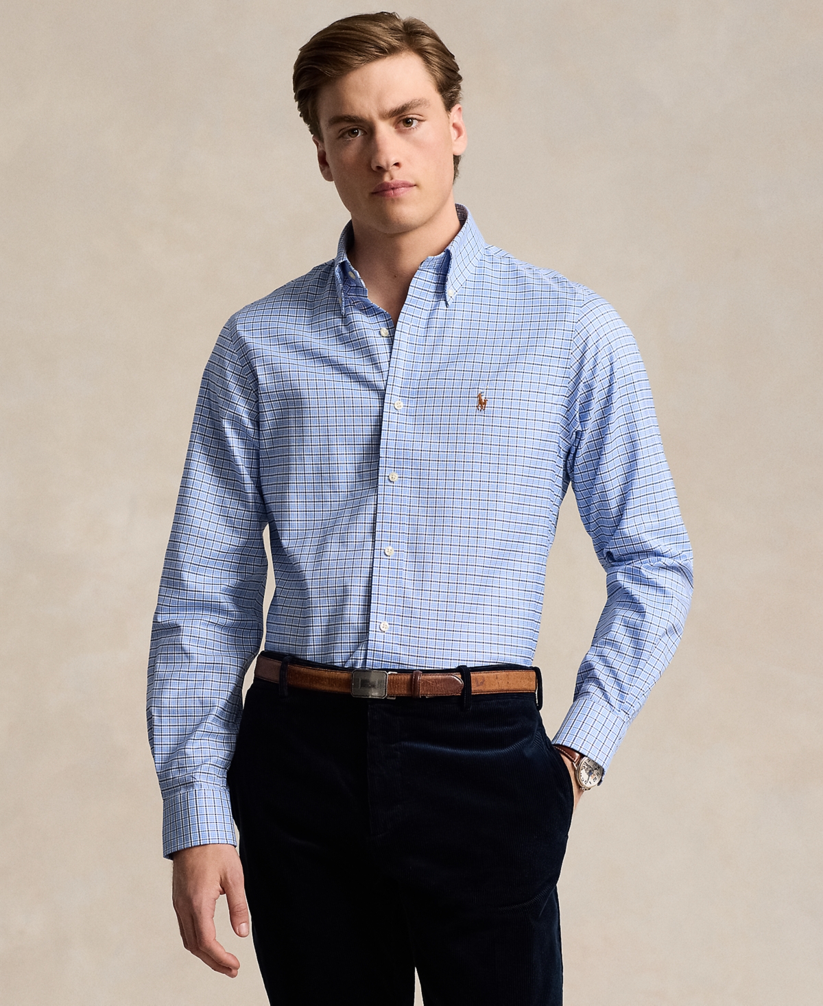 Polo Ralph Lauren Men's Classic-fit Oxford Shirt In Blue | ModeSens