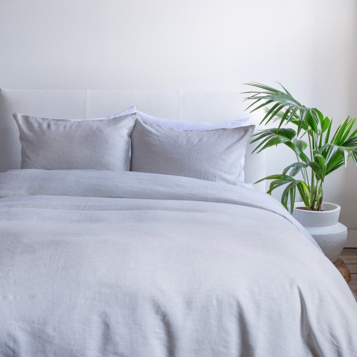 Click here for 100 French Linen Duvet Cover & Sham Set - King/Cal... prices