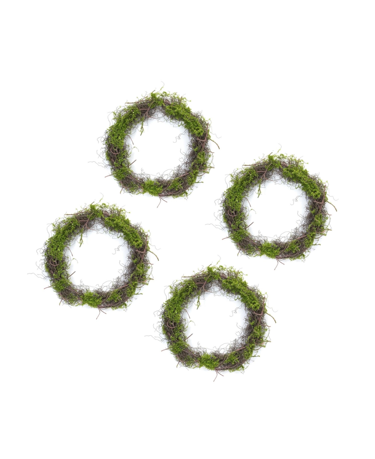 Click here for Moss Leaf Twig Wreath for Natural Home Decor (Set... prices