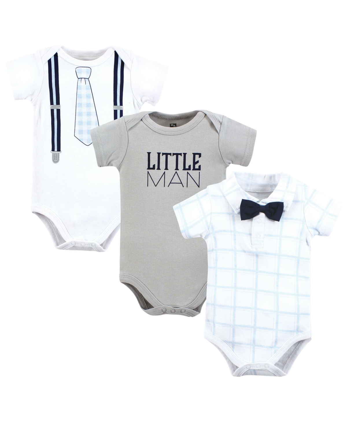 Click here for Hudson Baby Baby Boys Hudson Soft Cotton All-in-On... prices