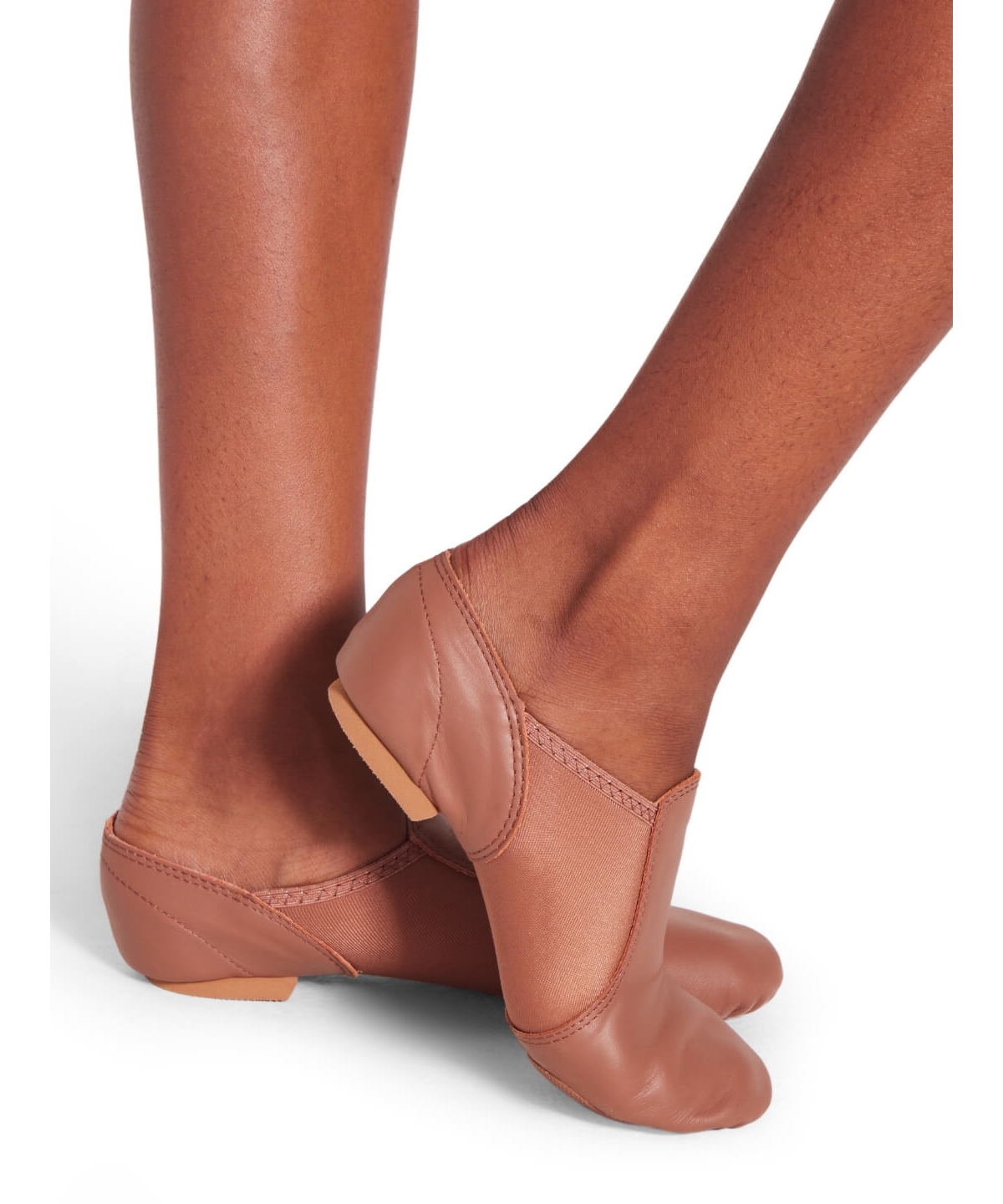Click here for Capezio Girls E-Series Jazz Slip On - Brown prices