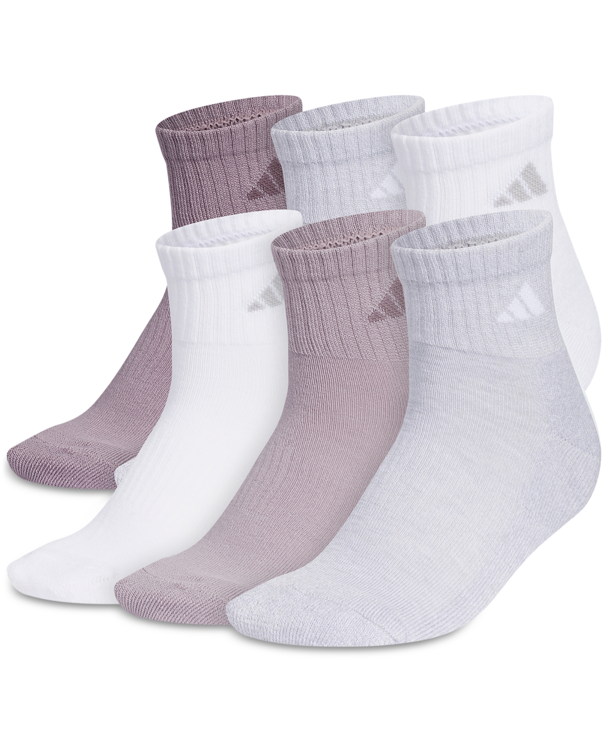 Click here for adidas Womens Athletic Cushioned Quarter Socks  Pa... prices
