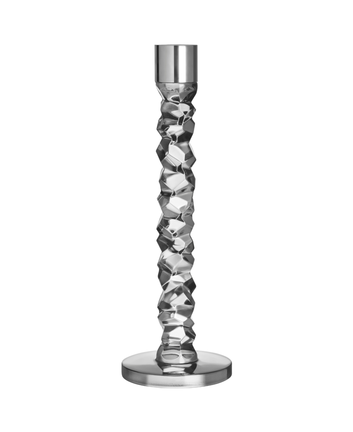 Orrefors Carat Graphite Candlesticks - Graphite/Graphite