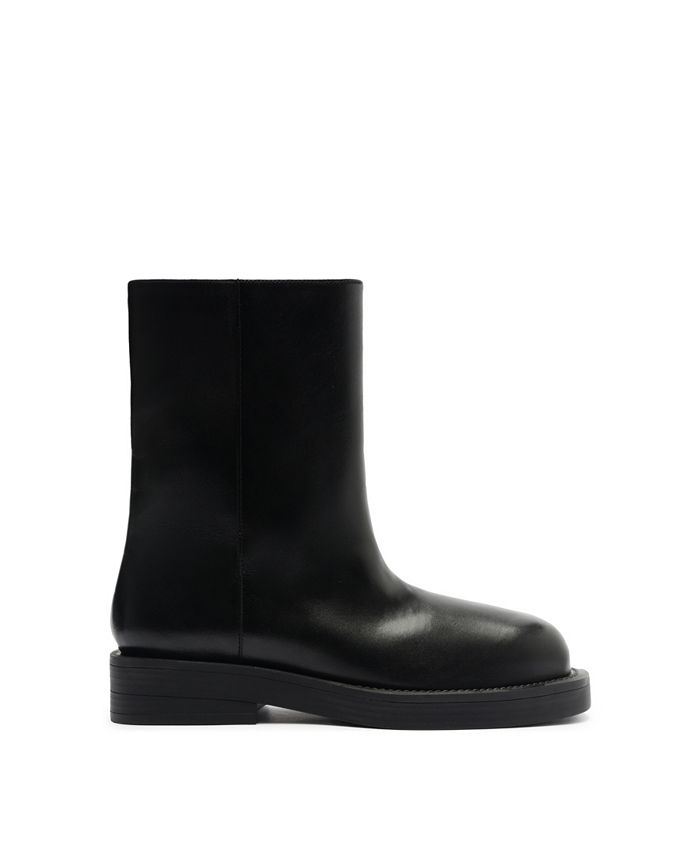 Schutz Women's Jamie Round Toe Boots - Macy's