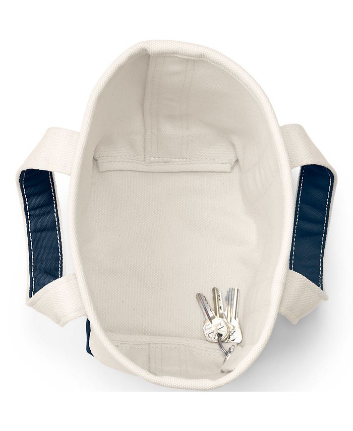 Lands' End Small Natural Open Top Canvas Tote Bag - Macy's