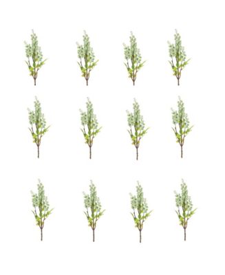 Slickblue Green Berry Spray (Set of 12) - Macy's