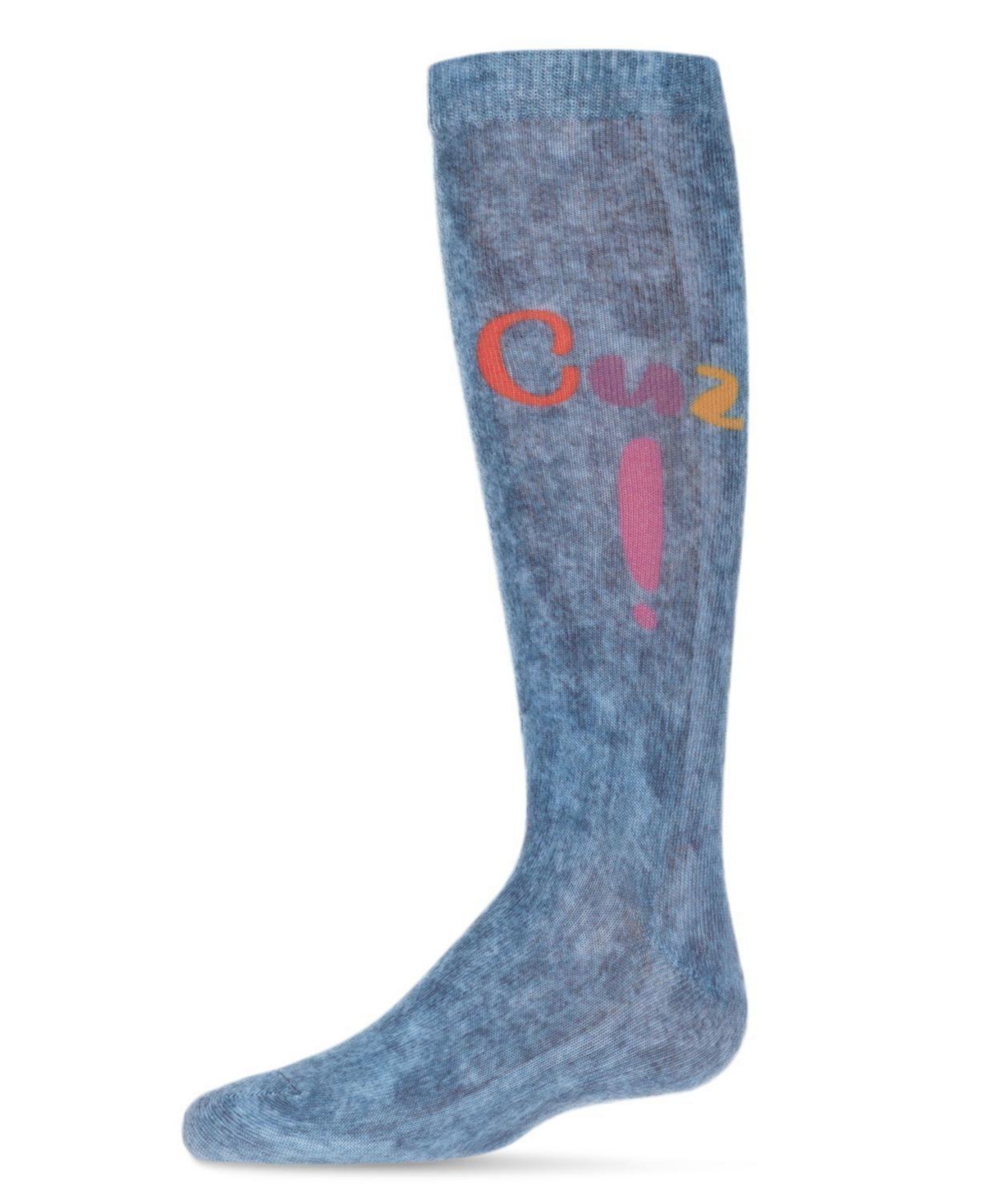 Click here for MeMoi Little Girls Cuz! Acid Washed Knee High Sock... prices