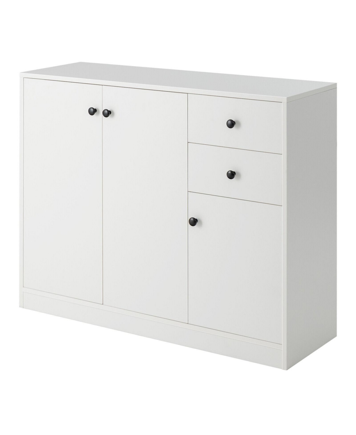 Click here for Slickblue Modern Buffet Sideboard with 2 Pull-out... prices