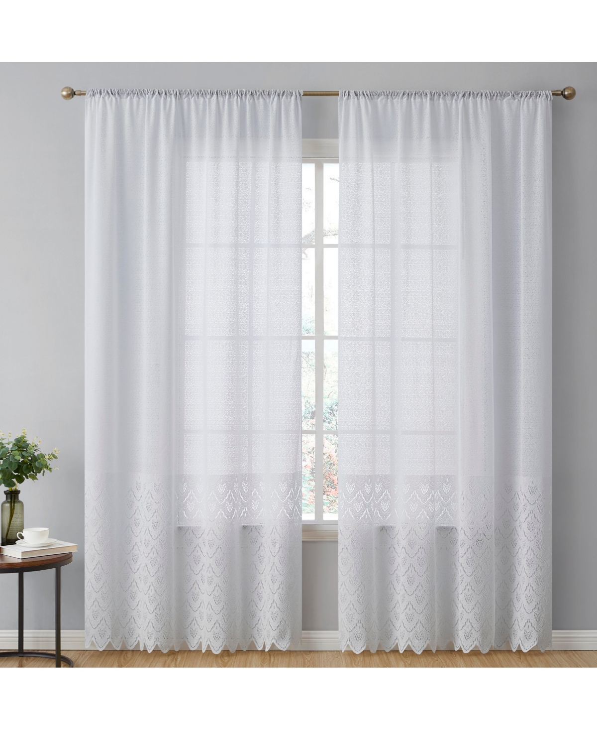 Click here for Hlc.me Monaco Premium Soft Decorative Ombre Lace S... prices