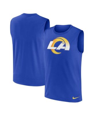 Nike Men's Royal Los Angeles Rams Blitz Legend Muscle Perform Tank Top ...