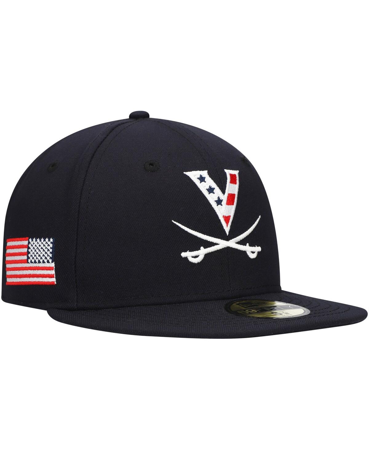 Click here for New Era Mens Navy Virginia Cavaliers Red  White Ho... prices