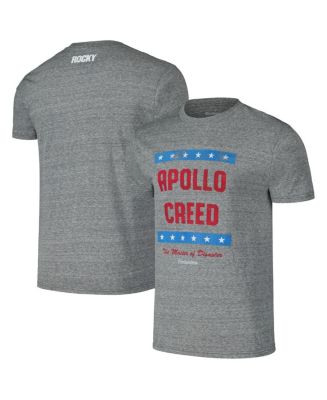 Contenders Clothing Men's Heather Gray Rocky Apollo Creed Master of ...