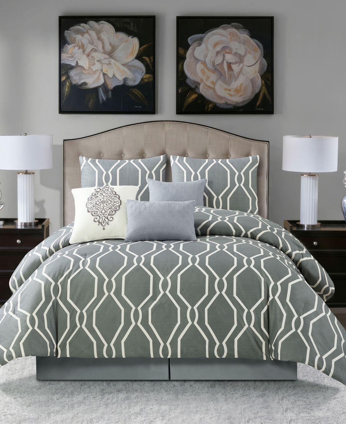 Click here for Stratford Park Arlet Geometric 7-Pc. Comforter Set... prices