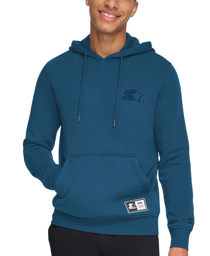 Starter Men's Classic-Fit Embroidered Logo Fleece Hoodie - Macy's