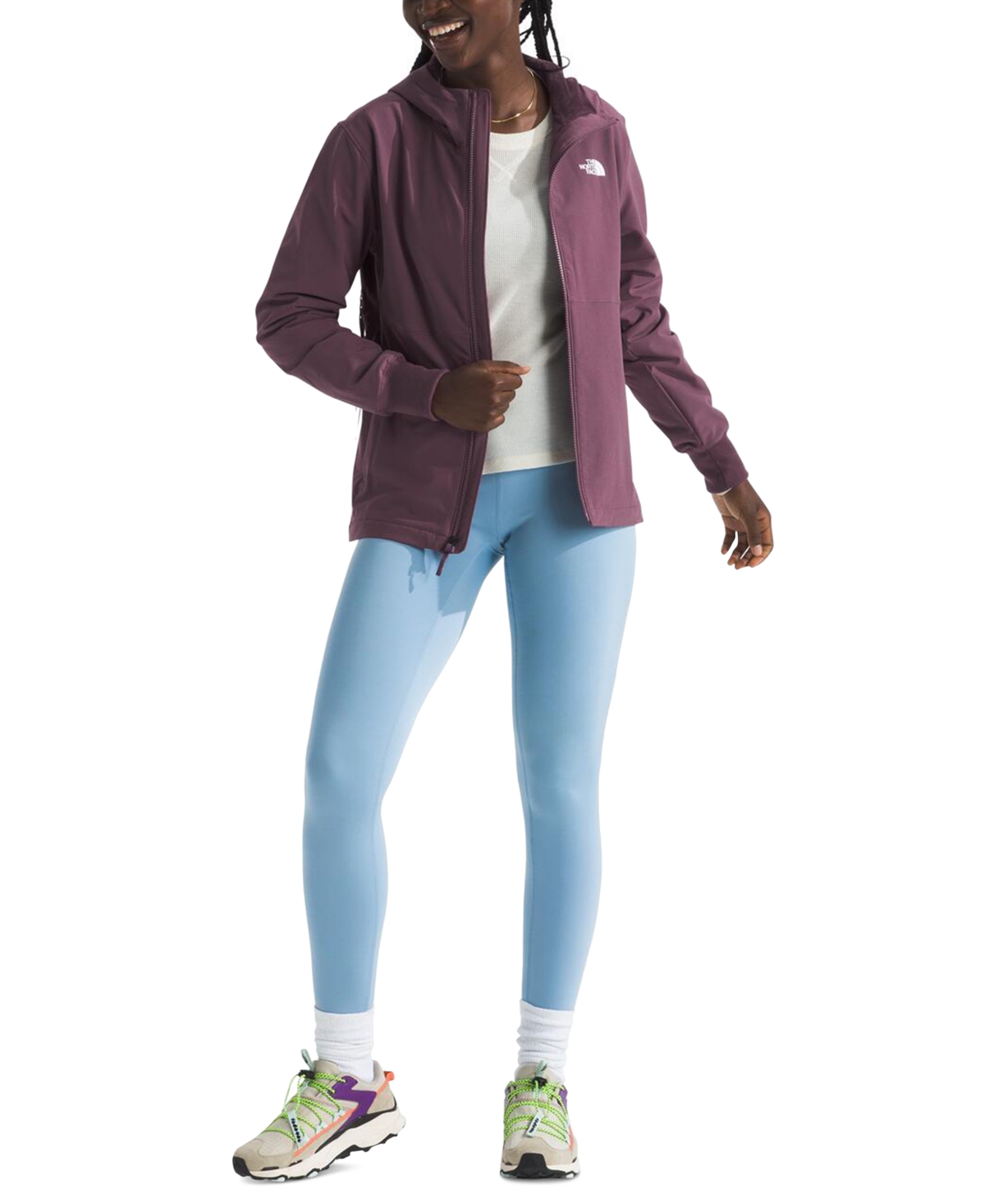Click here for The North Face Womens Shelbe Raschel Zip-Front Fle... prices