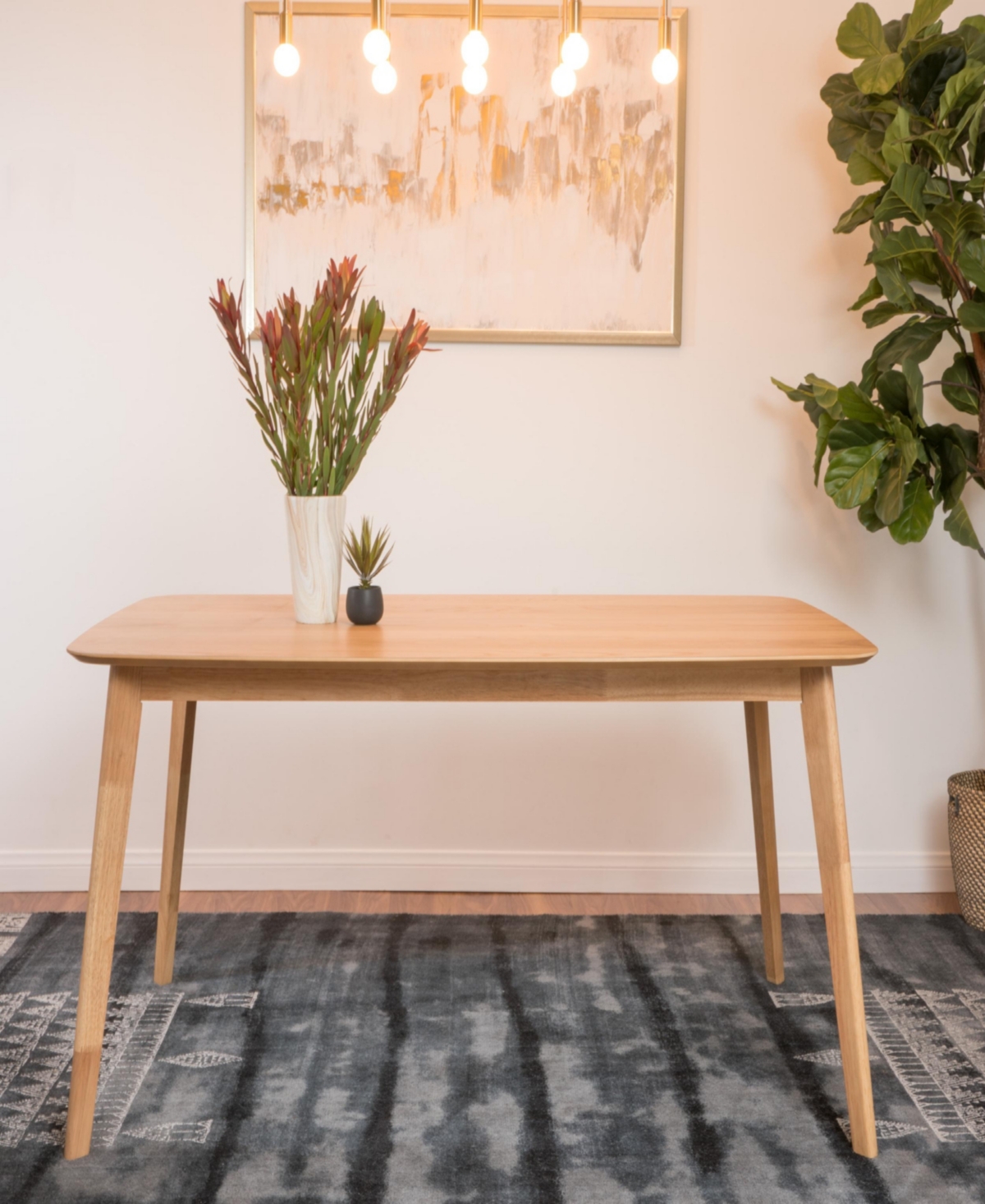 Click here for Simplie Fun Mid-Century Modern Dining Table: Retro... prices