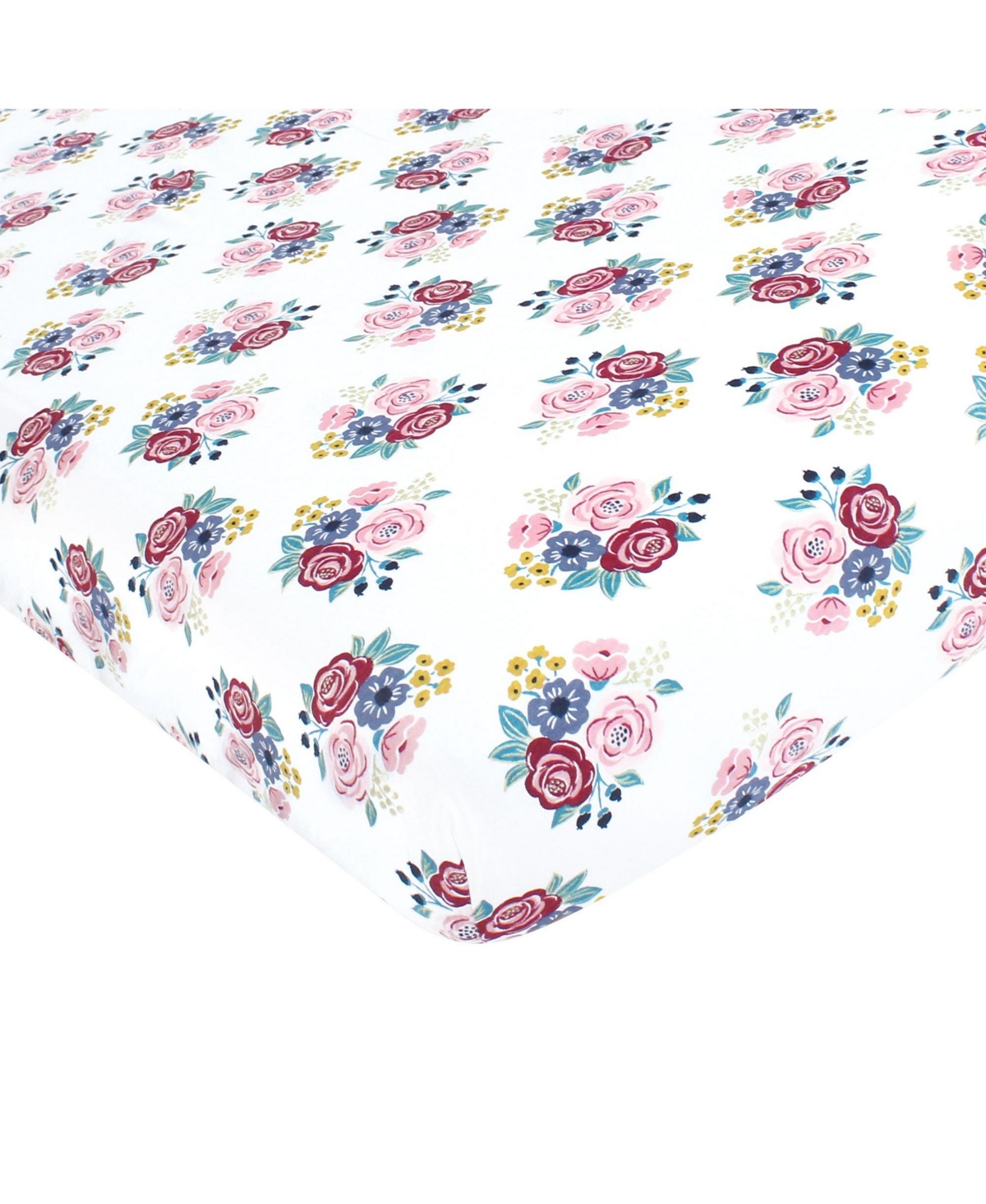 Click here for Hudson Baby Infant Girl Cotton Fitted Crib Sheet... prices