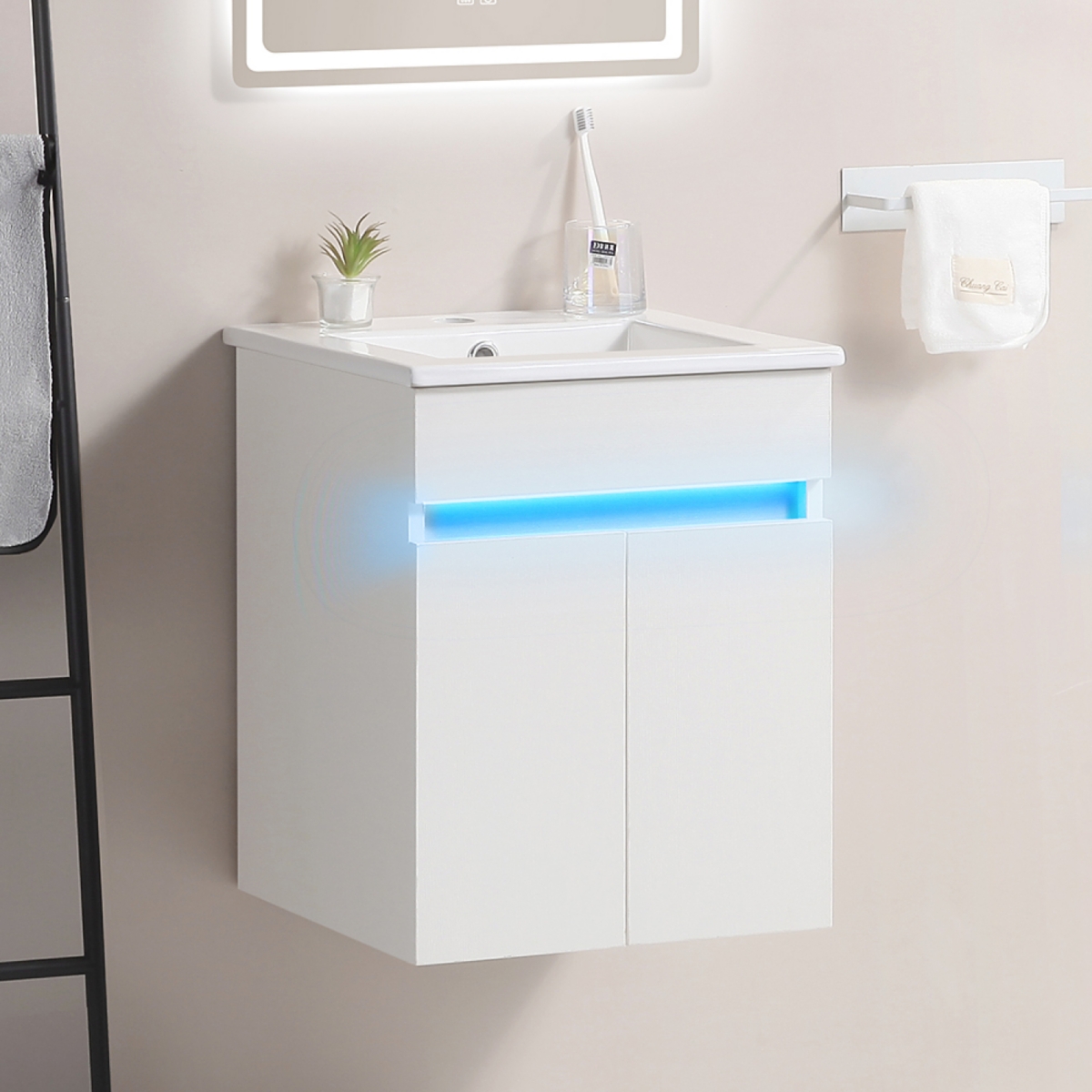 Click here for Elegant 16" Bathroom Vanity with Radar Sensin... prices