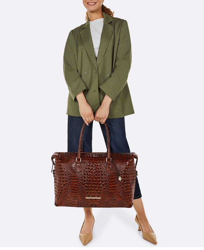 Brahmin Duxbury Leather Travel Weekender - Macy's