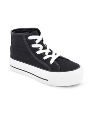 DKNY Little And Big Girls Katie Tall High Top Sneaker - Macy's