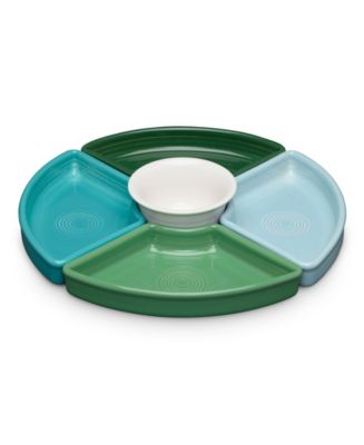 Fiesta 5 Pc. Aegean Mixed Colors Entertaining Set - Macy's