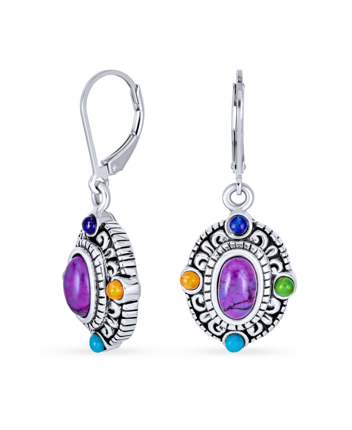 Click here for Bling Jewelry Western Style Multicolor Purple Natu... prices
