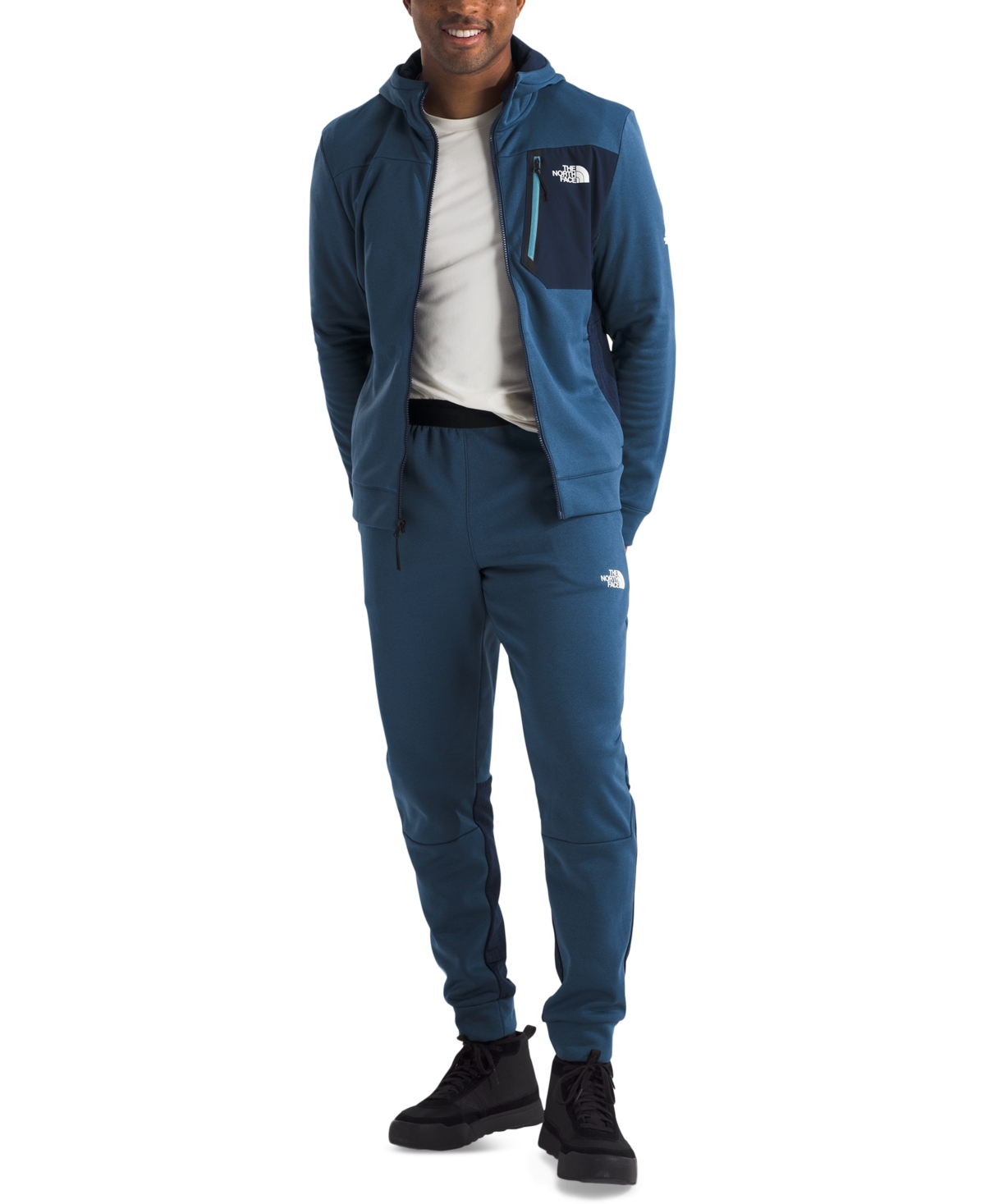 Click here for The North Face Mens Mountain Athletics Full Zip Fl... prices