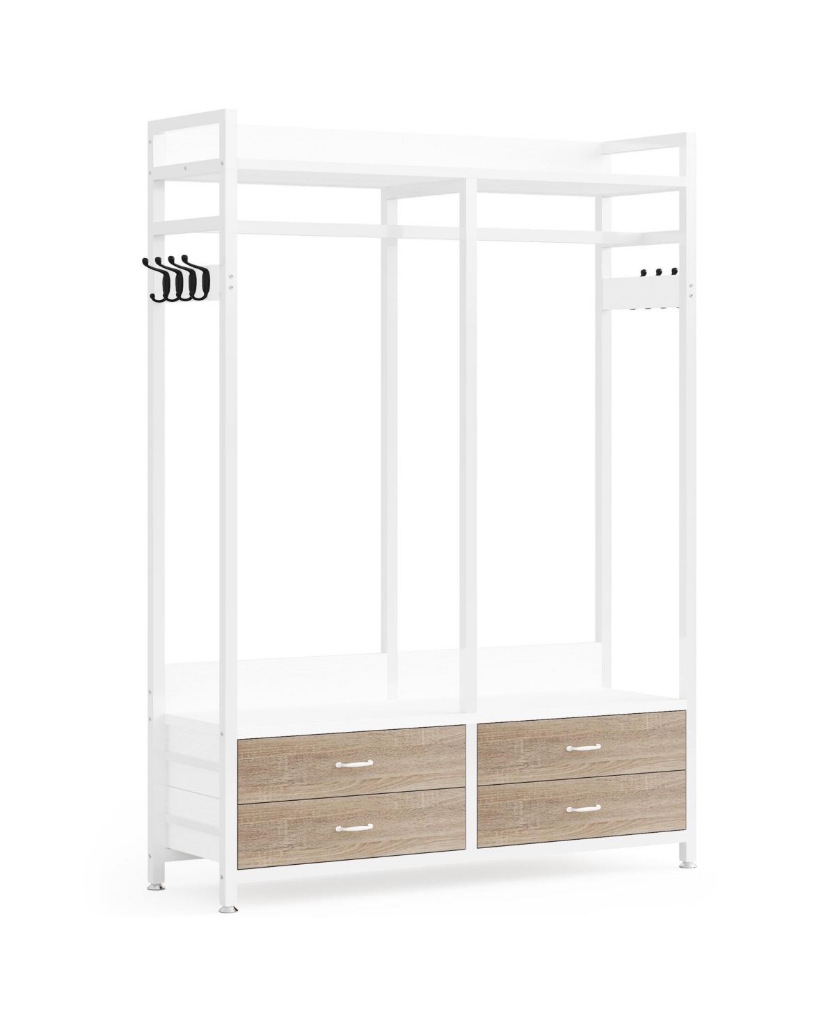 Click here for Tribesigns Freestanding Closet Organizer for Hangi... prices