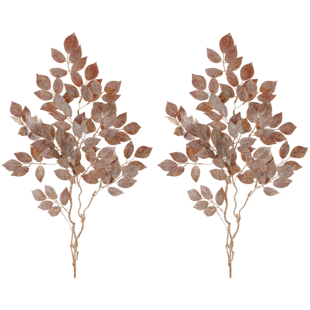 Click here for Slickblue Set of 2 Glitter Leaf Sprays – Pe... prices
