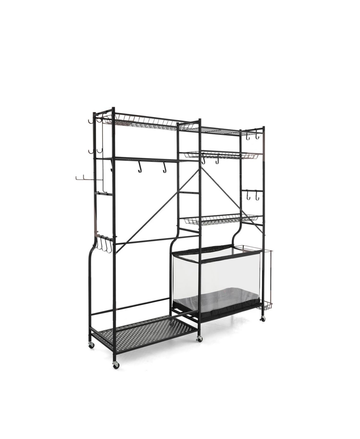 Click here for Givimo Sports Equipment Organizer for Garage - Bla... prices