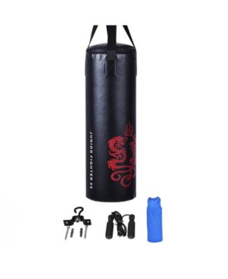 VEBREDA 5 Pieces 40Lbs Filled Punching Boxing Set with Jump Rope and ...
