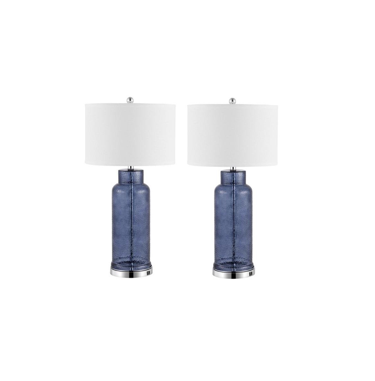 Click here for Safavieh Bottle Table Lamp Set Of 2 W/ Usb Port -... prices