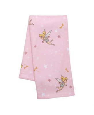 Bedtime Originals Disney Tinker Bell Pink Soft Fleece Faux Shearling ...