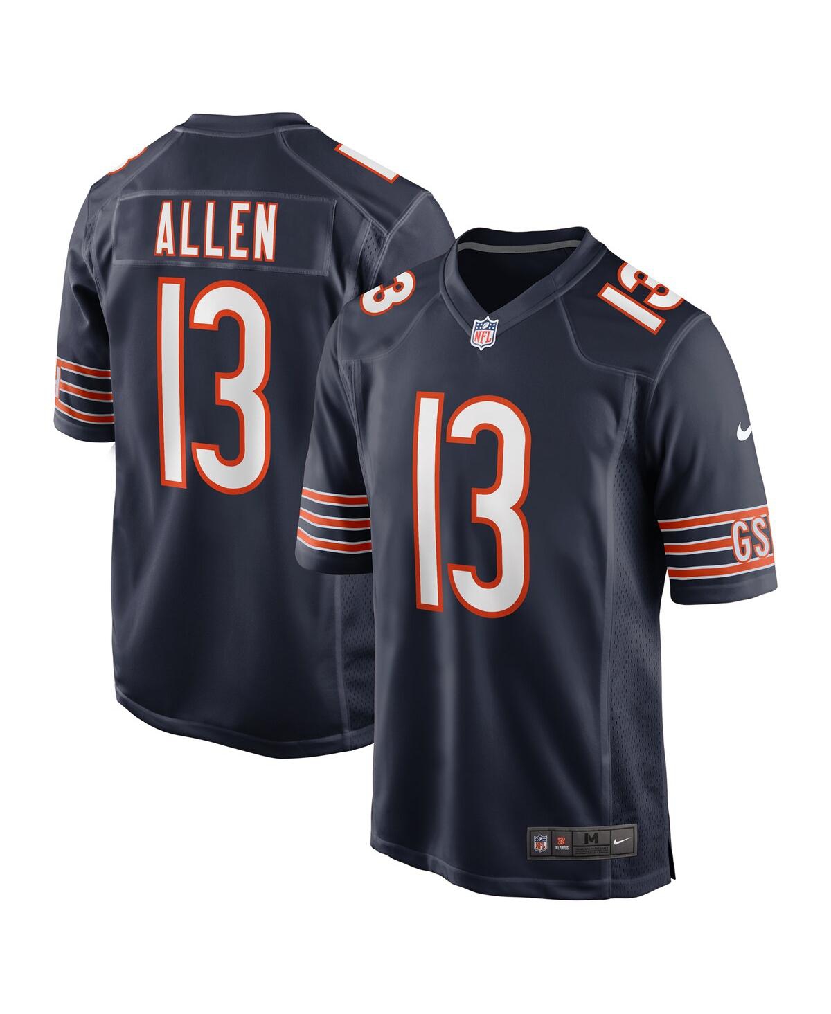Click here for Nike Mens Keenan Allen Navy Chicago Bears Game Jer... prices