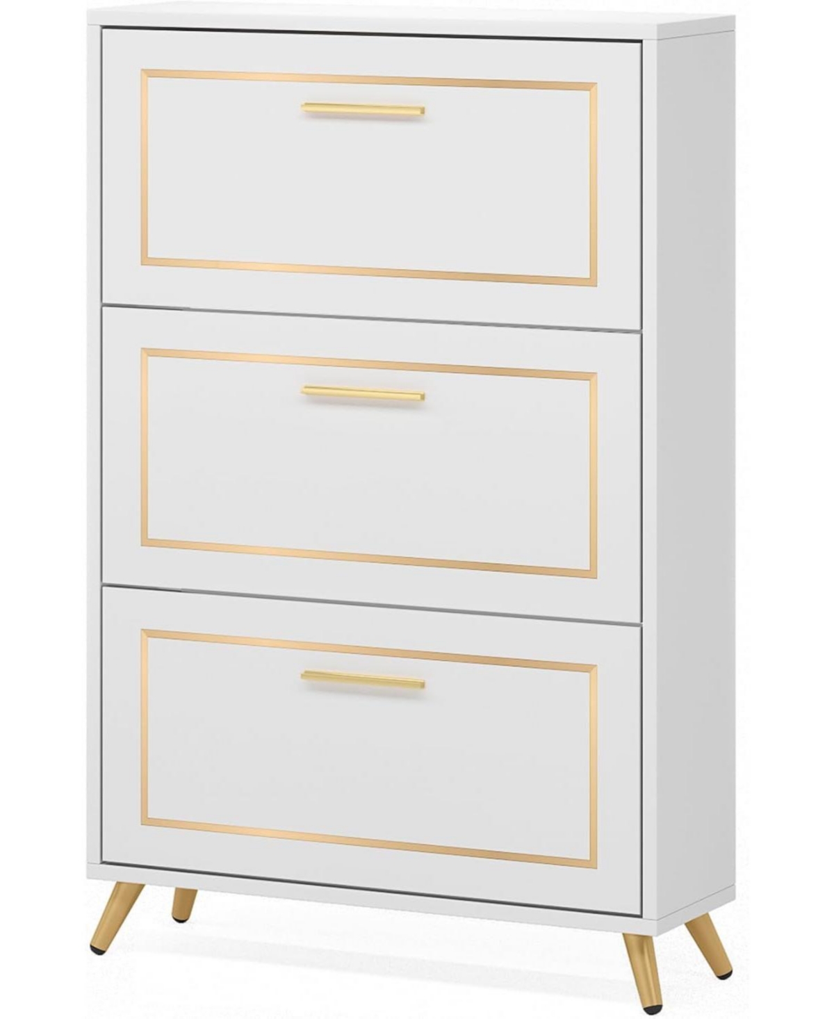 Click here for Tribesigns Shoe Storage Cabinet with 3 Flip Drawer... prices