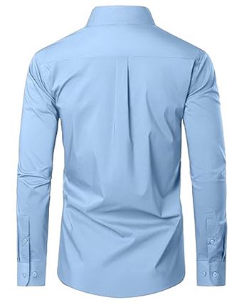 Blue Ice Men's Long Sleeve Classic Dress Shirt - Macy's