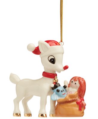 Lenox Rudolph Delivering Toys Ornament, 60th Anniversary Edition - Macy's